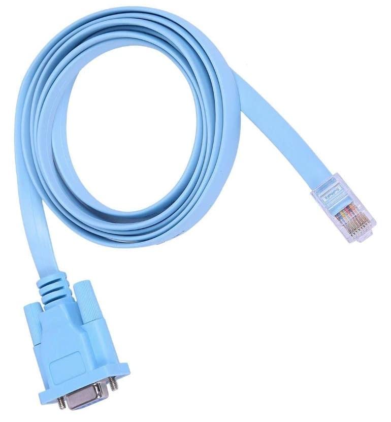 Halokny DB9 Ethernet Cable, DB9 9Pin RS232 to RJ45, DB9 9Pin Female to ...
