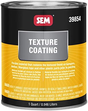 Amazon.com: SEM 39854 Black Texture Coating Aerosol - 1 Quart : Automotive