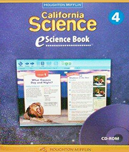 Houghton Mifflin Science: Cacience Book Cd-Rom Level 4 2007: HOUGHTON ...