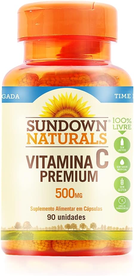 Vitamina C Premium Liberação Prolongada 500mg - 90 Cápsulas | Amazon.com.br
