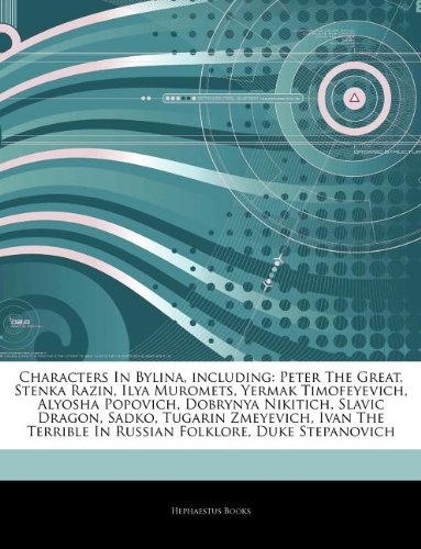 Amazon | Articles on Characters in Bylina, Including: Peter the Great ...