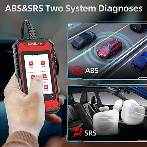 Thinkscan SF100 OBD2 Scanner Check Engine Car Code Reader Scan Tool ...