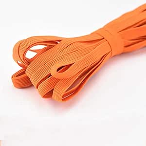 Amazon.com: 15 Yards 7mm Width Braided Flat Elastic Stretch Cord ...