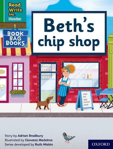 Read Write Inc. Phonics: Green Set 1 Book Bag Book 7 Beth's chip shop ...