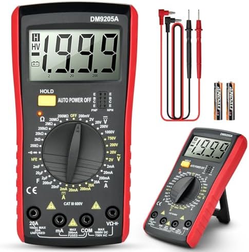 Velamp DMT600 Multimètre Digital 6 en 1 : Amazon.fr: Bricolage