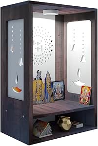 World of Deals Pavitra Pooja Mandir for Home&Office, Wall Mounted ...