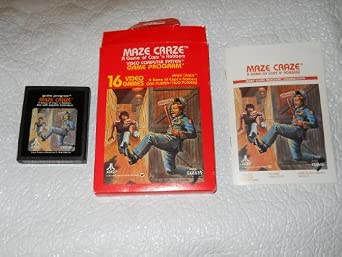 Maze Craze (A Game of Cops N' Robbers), Game Instructions for Atari ...