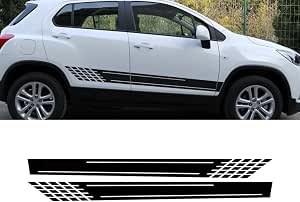 2Pcs Car Door Side Stickers,for Chevrolet Trax Tuning Accessories Auto ...