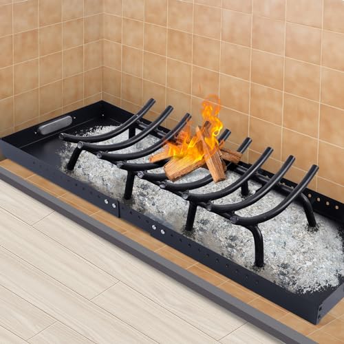 Snapklik.com : MYFIREPLACEDIRECT Adjustable Fireplace Tray Expandable ...