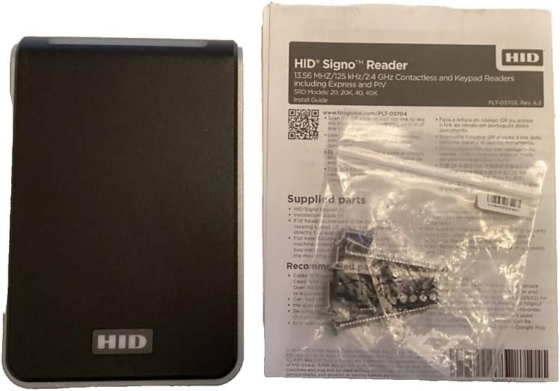 Amazon.com: HID Signo 40 40TKS-00-000000 Multi-Technology, Mobile Ready ...