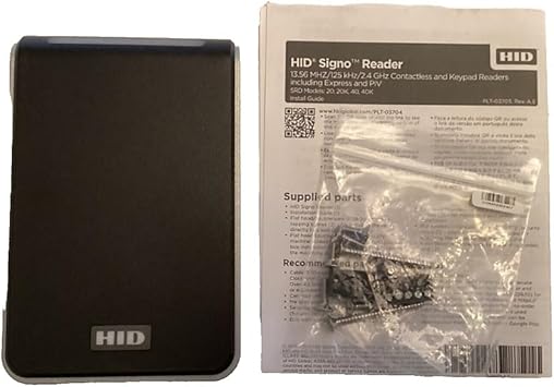 Amazon.com: HID Signo 40 40TKS-00-000000 Multi-Technology, Mobile Ready ...