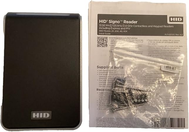Amazon.com: HID Signo 40 40TKS-00-000000 Multi-Technology, Mobile Ready ...