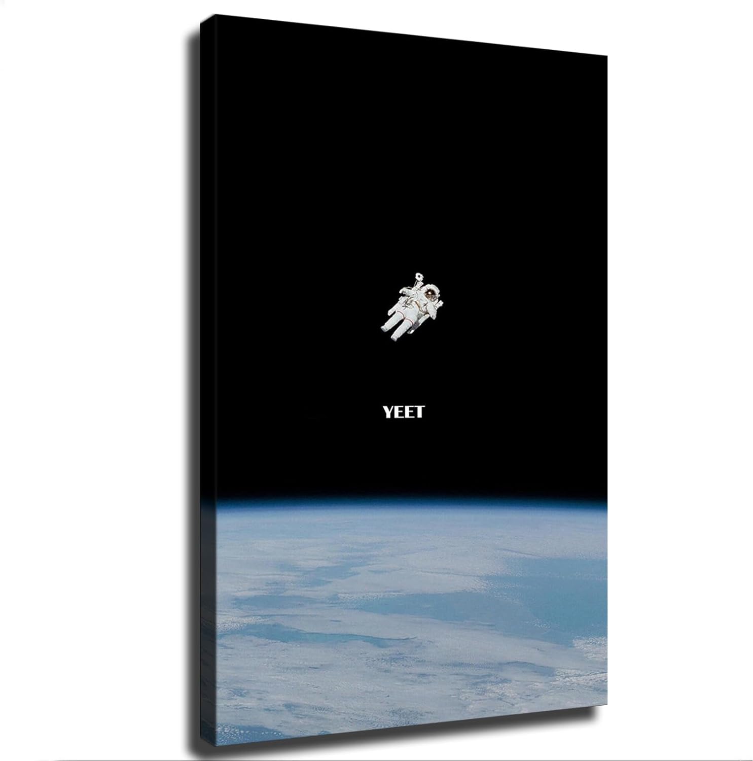 Amazon.com: Yeet Me Into Space Astronaut Funny Dank Meme Cool Wall Decor Art Print Poster Wall ...