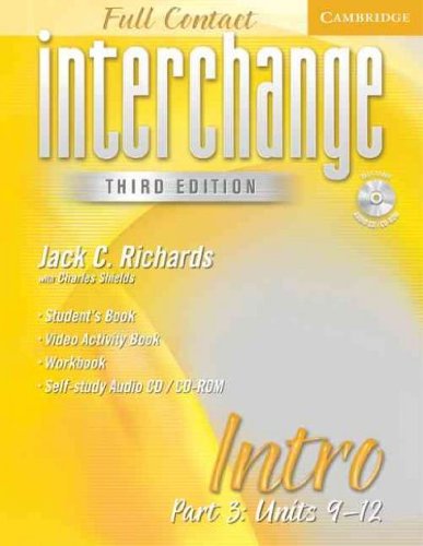 Interchange Third Edition Full Contact Intro Part 3 Units 9-12 (Pt. 3 ...