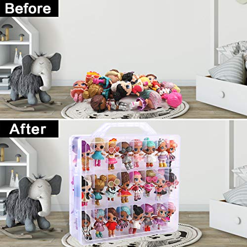 Toys Organizer Storage Case for LOL Surprise O.M.G Dolls, - Want It All