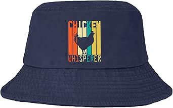 Funny Bucket Hat Chicken Bucket Hat Chicken Whisperer Flodable Womens ...