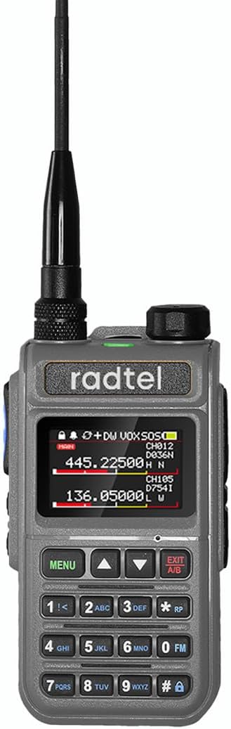 Amazon.com: Radtel RT-890 Full Band Ham Two-Way Radio 999 CH Walkie ...