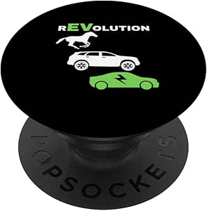 Amazon.com: EV Revolution, Drive E-Cars EV Life Funny Electric Vehicle ...