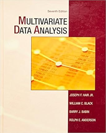Buy Multivariate Data Analysis Book Online At Low Prices In India 