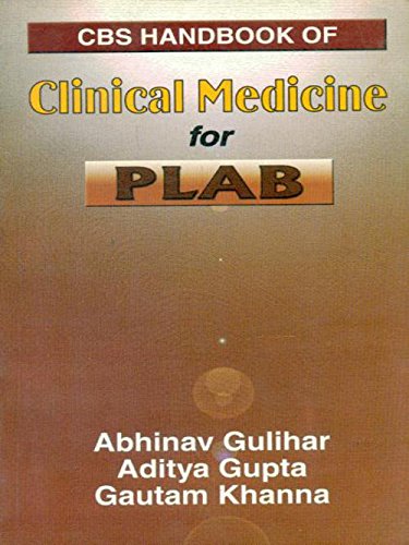 Cbs Handbook Of Clinical Medicine For Plab: Gulihar A: 9788123910031 ...