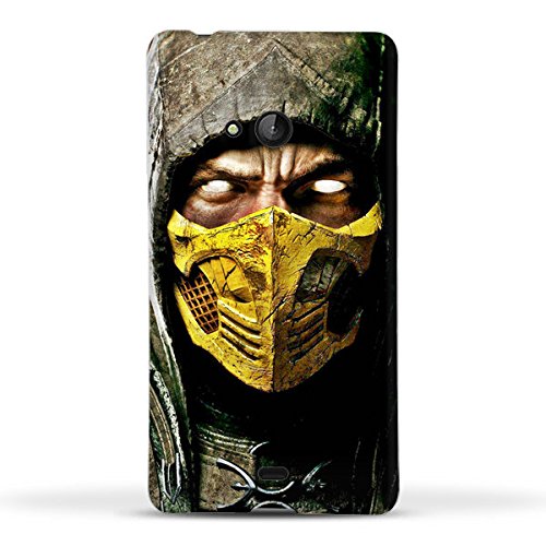 FUNKYLICIOUS Nokia Lumia 540 Back Cover Scorpion King Mortal Kombat ...