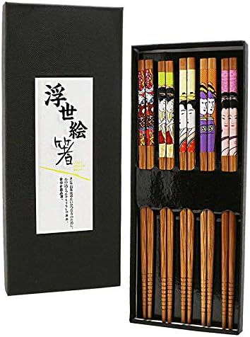 Chopsticks Reusable Fiberglass Alloy Chopsticks with Holder and ...