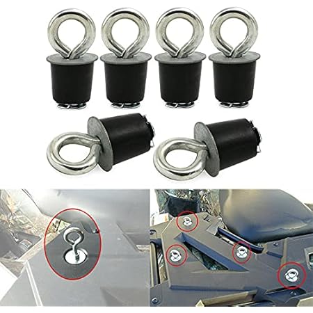 Amazon.com: Motobiker 6pcs/Set Polaris Lock & Ride Lock and Ride ATV ...