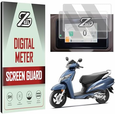 ZEIR [2 Pack Full Screen Protector For 2025 NEW HONDA ACTIVA 125 ...