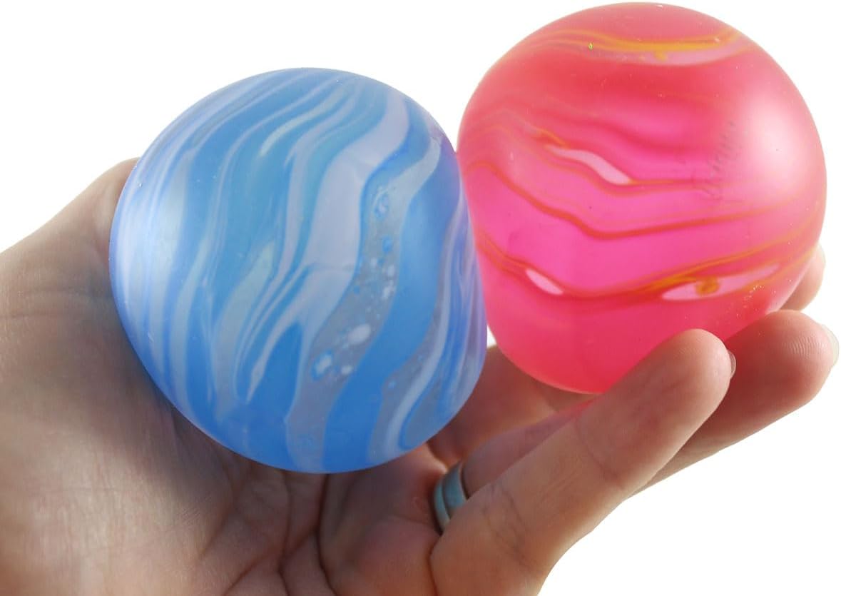 Amazon.com: 2 Marble Swirl Sugar Ball - 2.4" Thick Syrup Molasses Glue ...