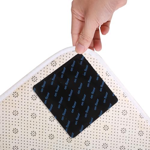 Home Techpro Rug Pad Gripper for Hardwood Floors No Damage, “Vacuum ...