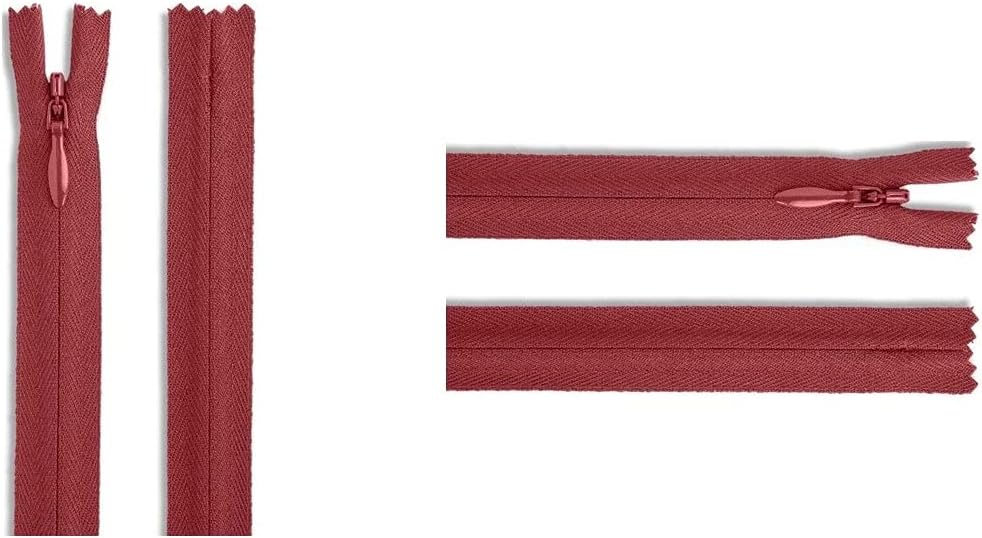 Amazon.com: Invisible (Conceal) YKK Zippers - Perfect for Clothes ...