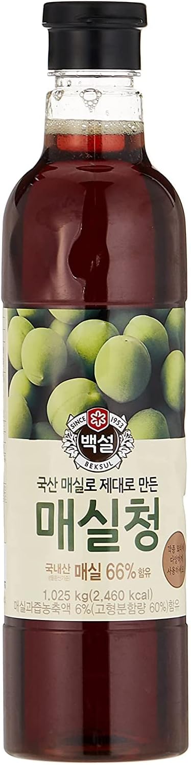 CJ Beksul Plum Syrup 780ml (1.025kg) : Amazon.co.uk: Grocery