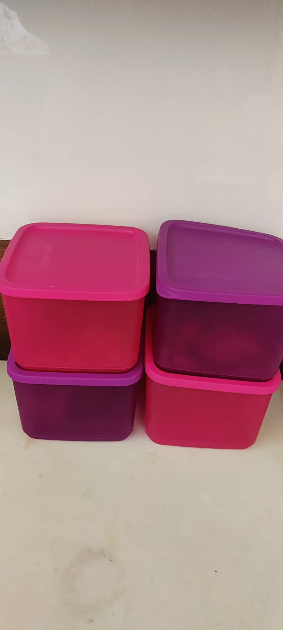 Tupperware Moon Craft Cubix Container - 1000 ml Plastic Fridge ...