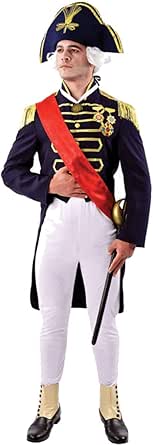 ORION COSTUMES Men's Admiral Commander Lord Nelson Navy Sailor Uniform ...