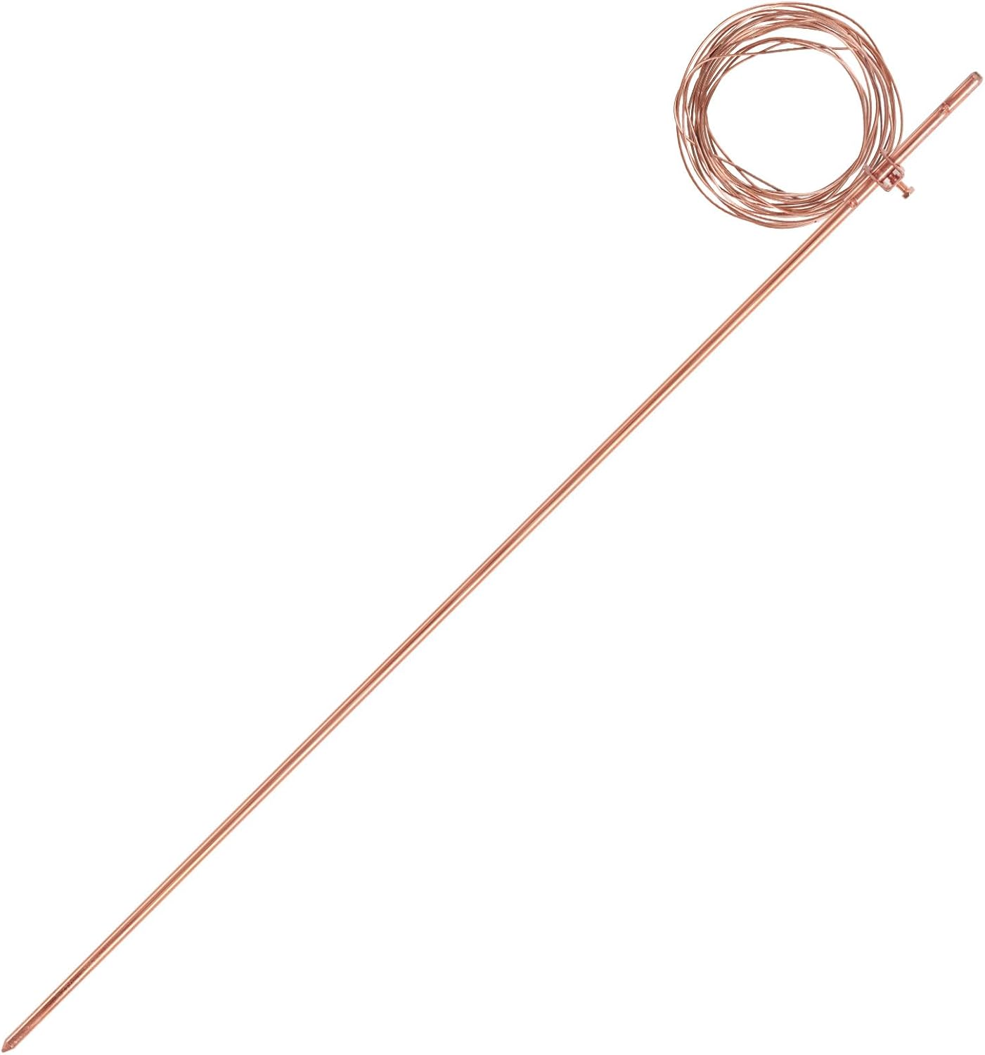 GOUNENGNAIL 4ft Ground Rod - Copper Clad Grounding Rod per ASTM E8/E8M ...