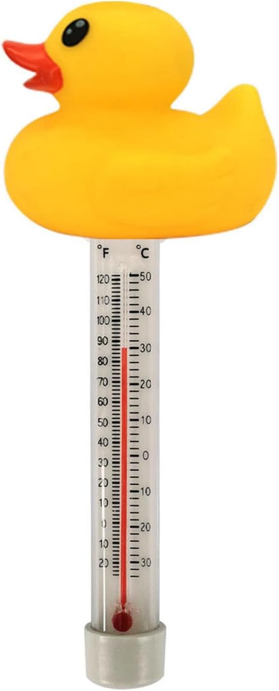 Duck Pool Thermometer - Floating Pool Thermometer with String, Pool ...