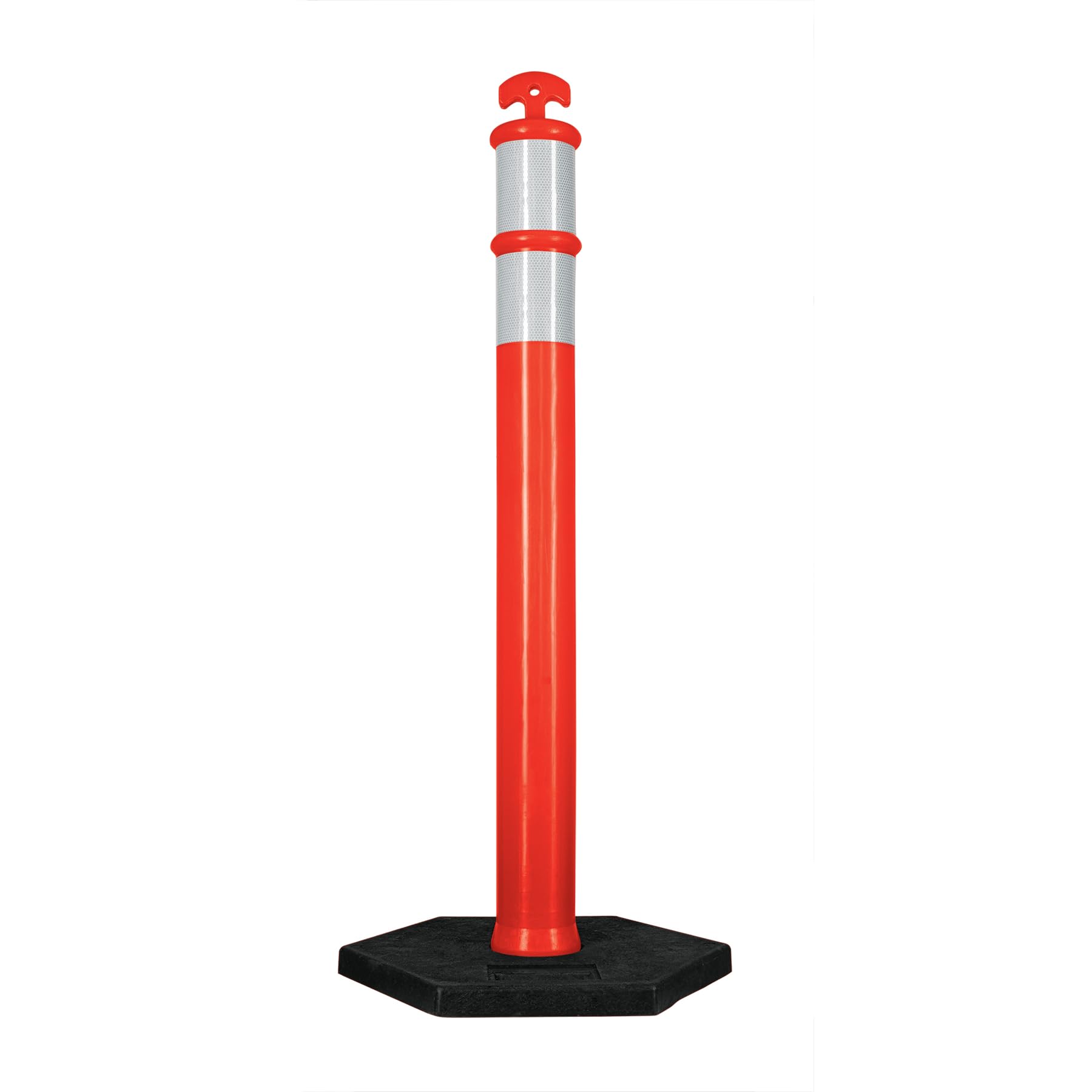 Truper POS-115, Poste delimitador de 115 cm de alto con base y ...