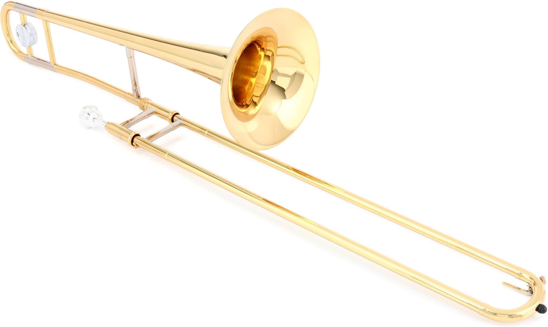 Amazon.com: Yamaha YSL-354C Student Trombone - Gold Lacquer : Musical ...
