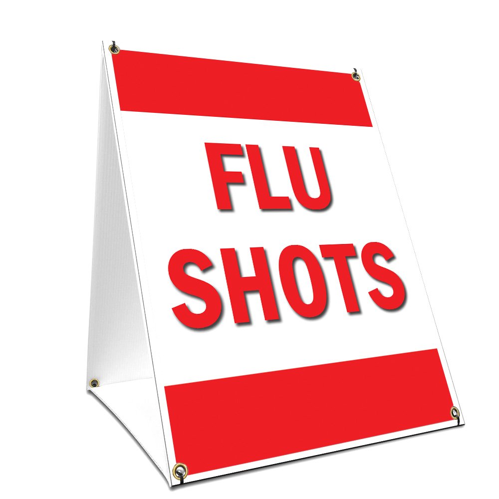 Flu Shot Signage