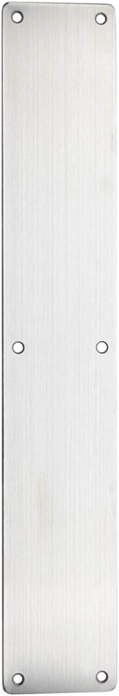 Satin Stainless Steel Door Finger Plate – 450x75mm : Amazon.co.uk: DIY ...