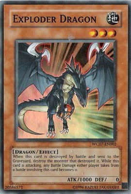 Amazon.com: Yu-Gi-Oh! - Exploder Dragon Gx Wc07-002 Limited Edition ...