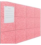 Amazon.com : Large Cork Board Alternative - 12 Pack Felt Wall Tiles ...