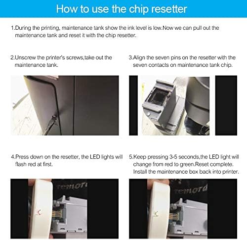 T04D1 Maintenance Ink Tank Waste Box Chip Resetter User Manual