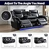 Amazon.com: Power Recliner Sofa Sets Power Reclining Living Room ...