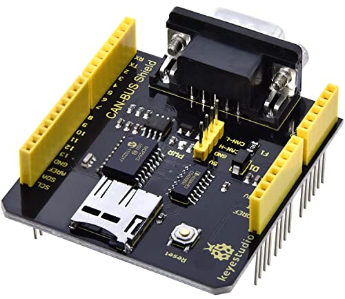 KEYESTUDIO CAN-Bus Shield for Arduino, Compatible for Arduino Leonardo ...