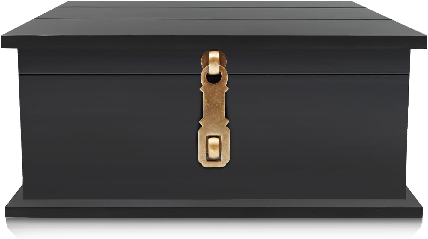 Amazon.com: Wood Keepsake Boxes with Lock and Keys Handcrafted ...