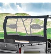 Amazon.com: QYMOTO Polaris RZR XP 900 Rear Window,Rear Windshield ...