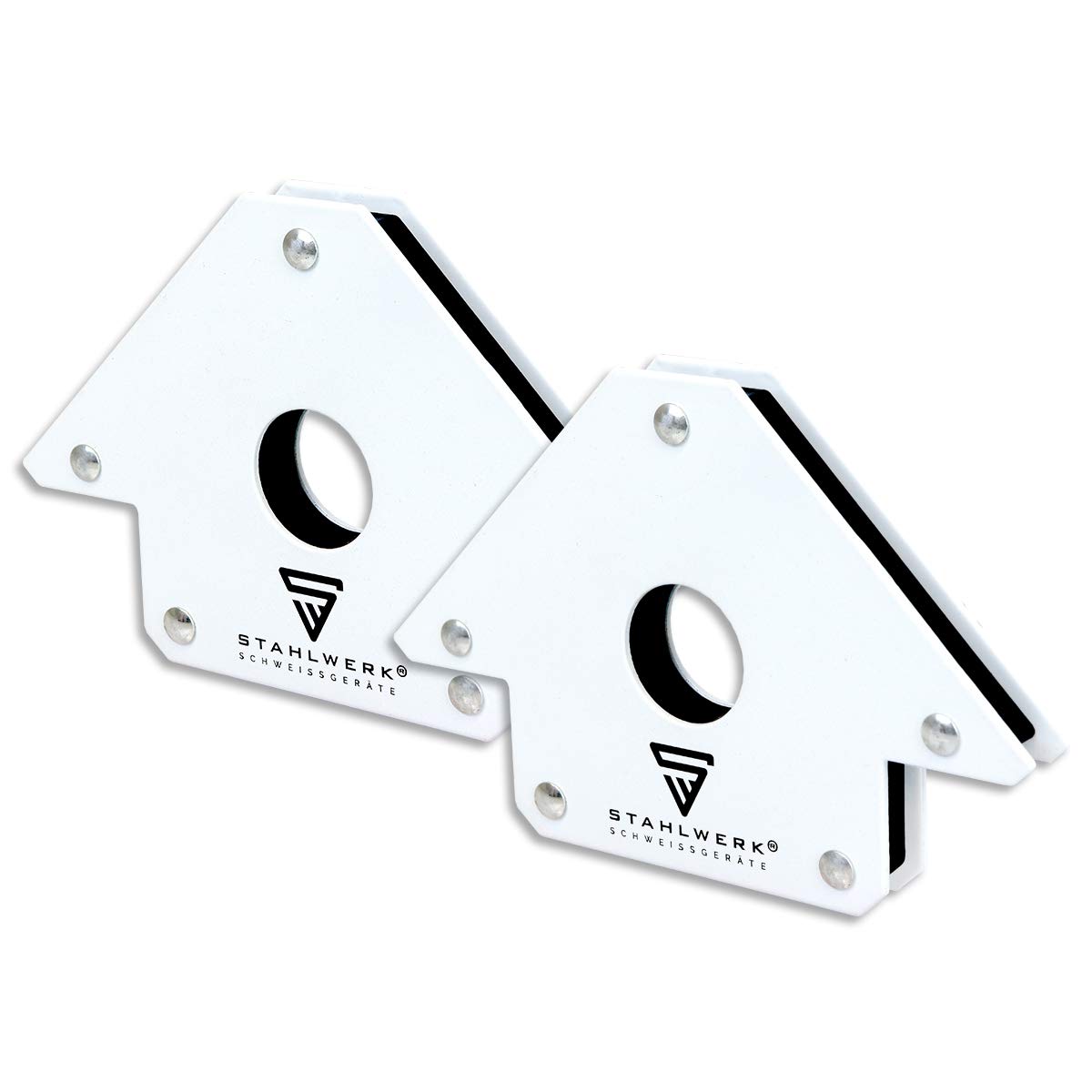 STAHLWERK Magnetic Welding Angle Magnet 45° x 90° x 135° Holds 50 lbs ...