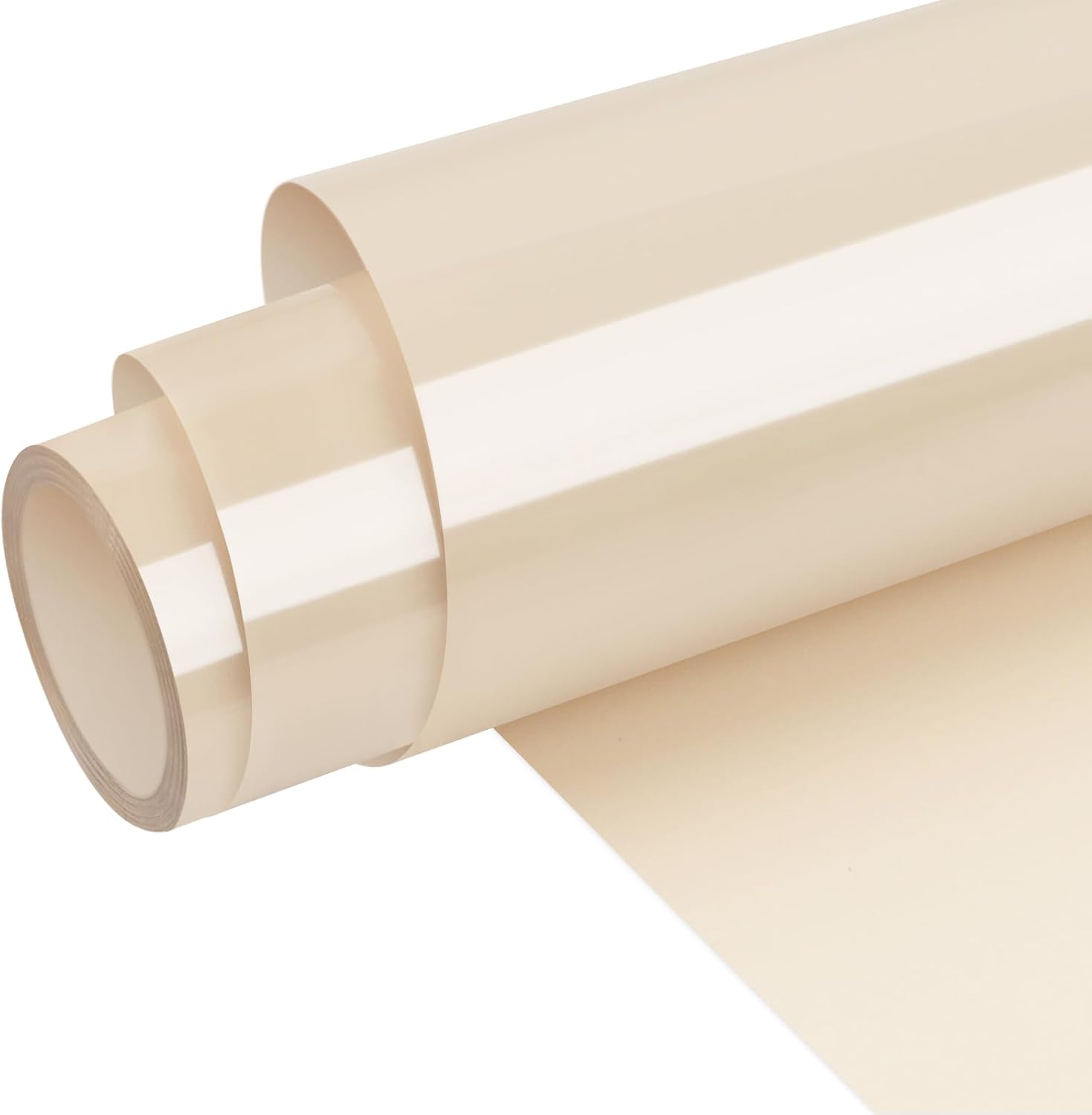 Amazon.com: WRAPXPERT Cream HTV Vinyl Rolls Beige Heat Transfer Vinyl ...
