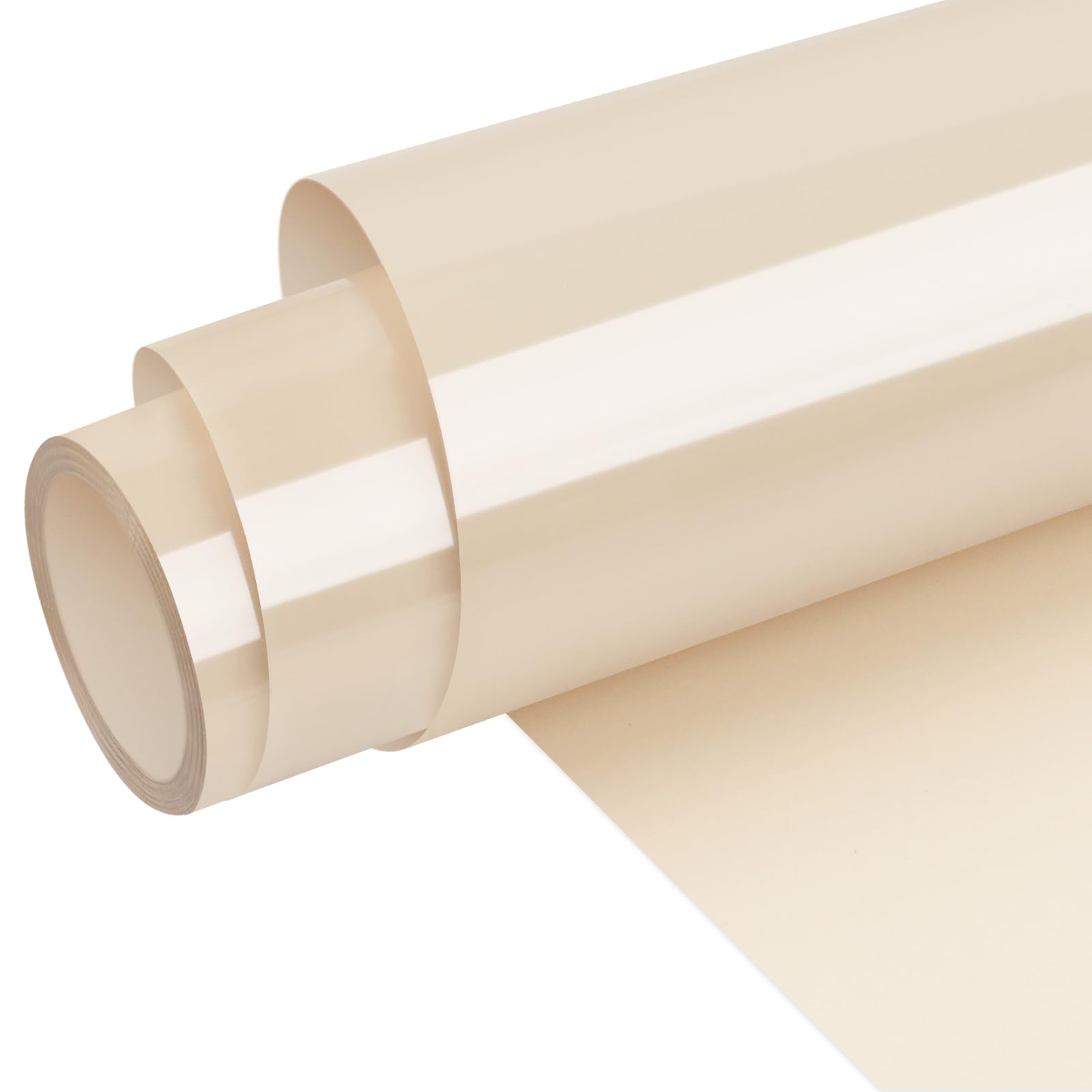 Amazon.com: WRAPXPERT Cream HTV Vinyl Rolls Beige Heat Transfer Vinyl ...